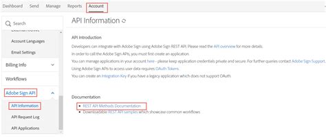 Private Message Through Rest Api Adobe Sign