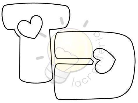 Moldes De Abecedario Love May Sculas