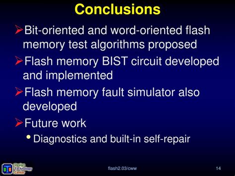 PPT Flash Memory Built In Self Test Using March Like Algorithms PowerPoint Presentation ID