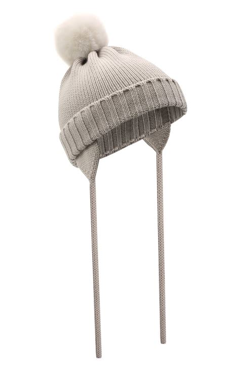 Шерстяная шапка Catya цвет светло-серый купить в ЦУМ OUTLET, арт. 125570/A