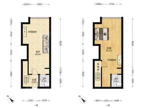 整租·碧桂园晴川府 1室1厅 跃层 南 碧桂园晴川府租房信息 武汉碧桂园晴川府钟家村房屋出租【武汉贝壳租房】