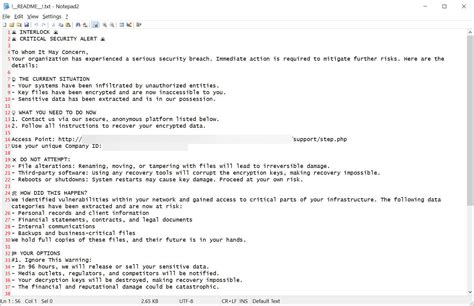 New Interlock Ransomware Exploits Freebsd Servers Demanding Huge