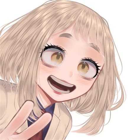 Uraraka In Toga Himiko S Palette Cute Anime Guys Anime Funny Moments Camie Utsushimi Icons Manga