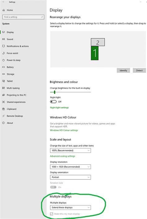 Primary Monitor Set As Monitor 2 Not 1 Windows 10 Forums