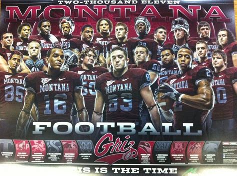 New Team Poster Montana Grizzlies Football And The Fcs Page 2