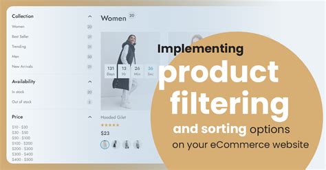 Implementing Product Filtering Ecommerce Website Optimization