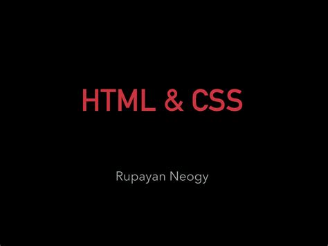 SOLUTION Learning Html Css Studypool