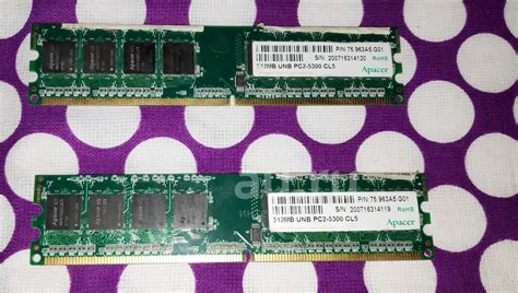 Оперативная память Ddr2 рабочая — купить в Красноярске Состояние Б