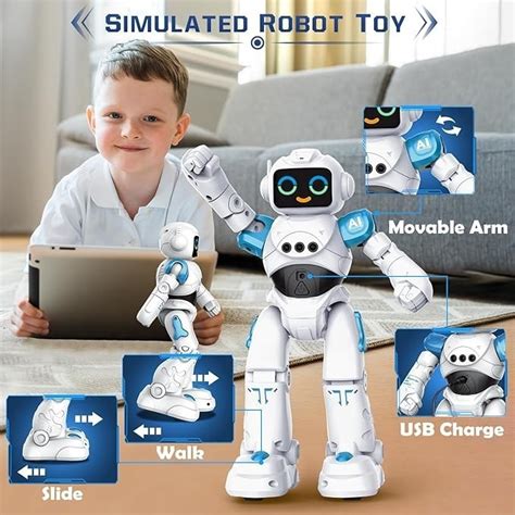 Jual Jjrc Smart Talking Voice Remote Control Robot Gesture Sensing Programmable Emo Robot Toy