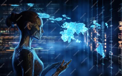 Premium Ai Image Ai Artificial Intelligence Machine Learning Big Data