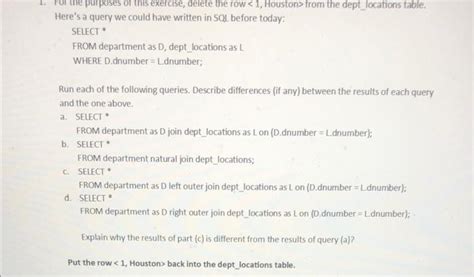 Solved How Do You Do This Its My SQL Workbench For Database Chegg Com