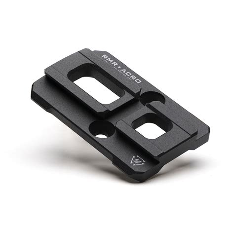 Strike Industries Sight Mounting Plate Strike Rmr To Acro Glock Rmr Black Si Acro Rmr