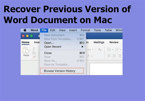 5 Ways To Recover Previous Version Of Documents On Mac Easeus Hot Sex