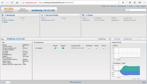 Aruba Instant IAP I Start Hotspot Cloud WiFi