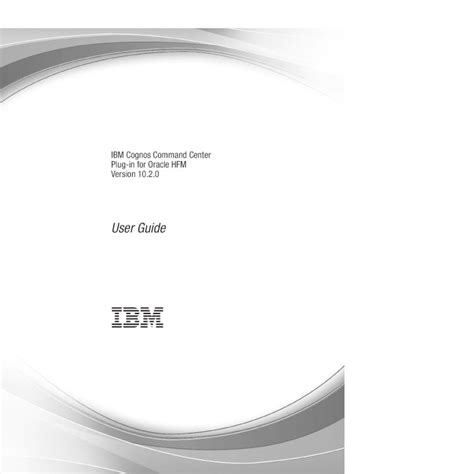 Pdf Ibm Cognos Command Center Plug In For Oracle Hfm Version