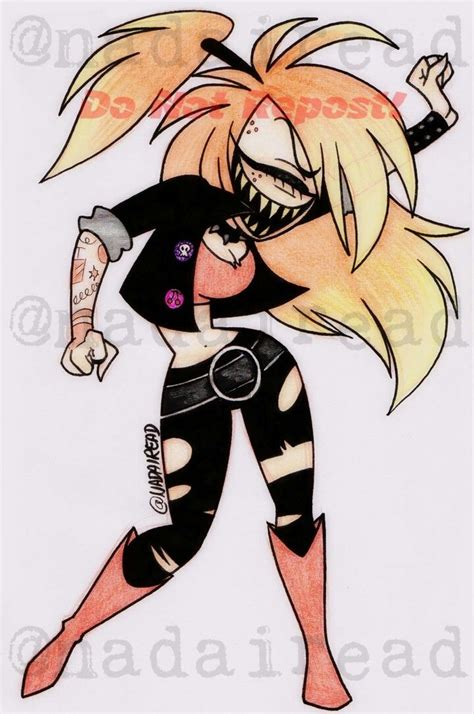 Nadairead On Twitter Hotel Art Character Art Cherry Bomb