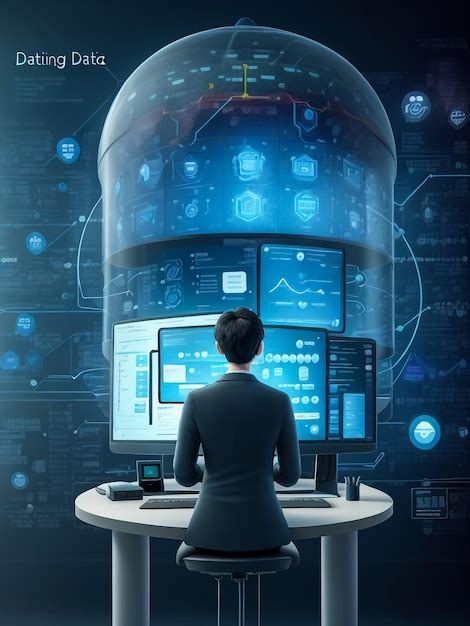 Premium Ai Image A Scene Showcasing A Team Of Software Developers