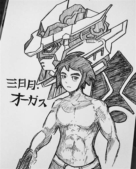 Mikazuki Augus By Someonesketchbook On Deviantart