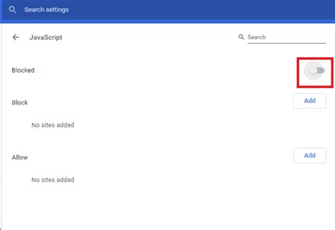 Comment Activer Ou D Sactiver Javascript Dans Votre Navigateur