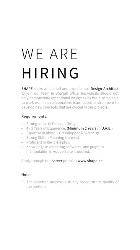 Shabeeb Mohammed On Linkedin Hiring Designarchitect