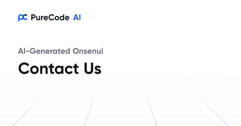 Build Great Onsenui Contact Us Components Faster Using Ai Tools