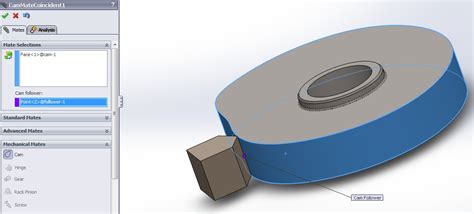 Tutorial Cam Mate Solidworks 2012 Grabcad Questions