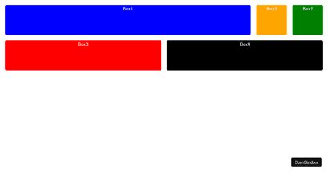 Cssflexbox Codesandbox