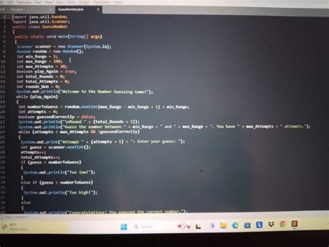 Koppadi Divya Naga Sri On Linkedin Codsoft Internship Javaprogramming
