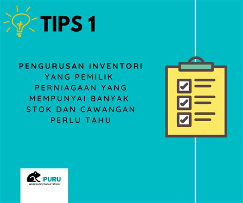 Puru Garage System Tips Untuk Menguruskan Inventori Atau Stok Yang Pemilik Perniagaan Perlu