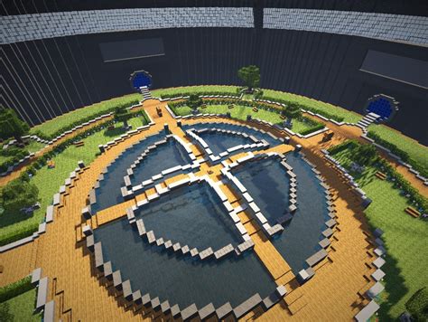 Simple Server Hub Minecraft Map