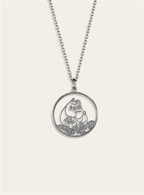 Lumoava X Moomin My Love Silver Pendant Lumoava