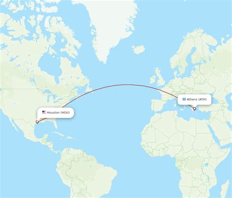 Flights From Houston To Athens Hou To Ath Airlines And Best Routes
