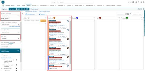 Using Flex Filters Taskray