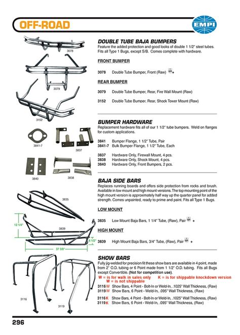 Double Tube Front And Rear Baja Bumpers Mounting Hardware Side Bars