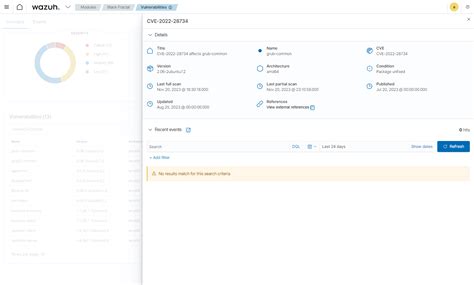 Vulnerability Detection No Results Match For This Search Criteria Rwazuh