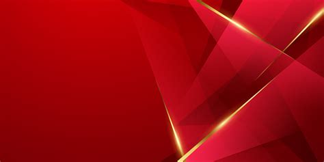 추상적 인 배경 디자인 현대 빨간색과 금색 기하학적 요소 벡터 일러스트 레이 션 0명에 대한 스톡 벡터 아트 및 기타 이미지 0명 3차원 형태 그라데이션 Istock