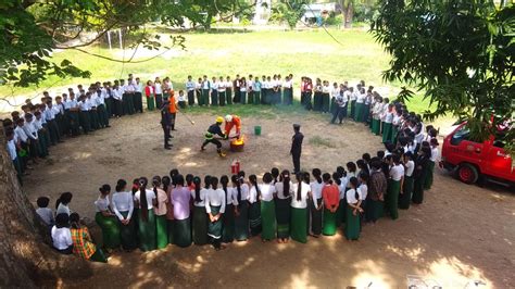 ဇီးကုန်းမြို့နယ်တွင် မီးဘေးလုံခြုံရေး အသိပညာပေးဟောပြောခြင်းနှင့် မီးင