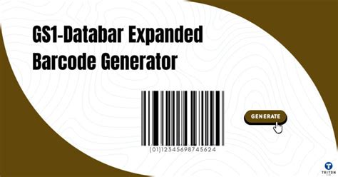 GS Databar Expanded Barcode Generator