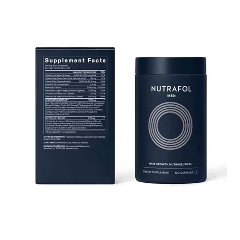 Nutrafol Men Precision Medical Hair Restoration