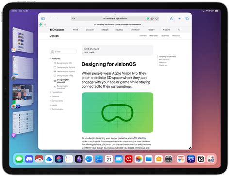 Apple Publishes Updated Human Interface Guidelines For Visionos