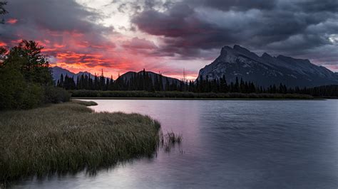 Alberta Canada Lake Wallpaper Hd Nature 4k Wallpapers Images And