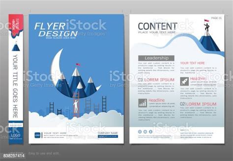 커버 디자인 서식 파일 사업 지도력 및 성공 개념 브로셔 연례 보고서 전단지사용 전단지 잡지 포스터 기업의 프레 젠 테이 션 포트폴리오 배너 웹사이트 개념에 대한 스톡 벡터