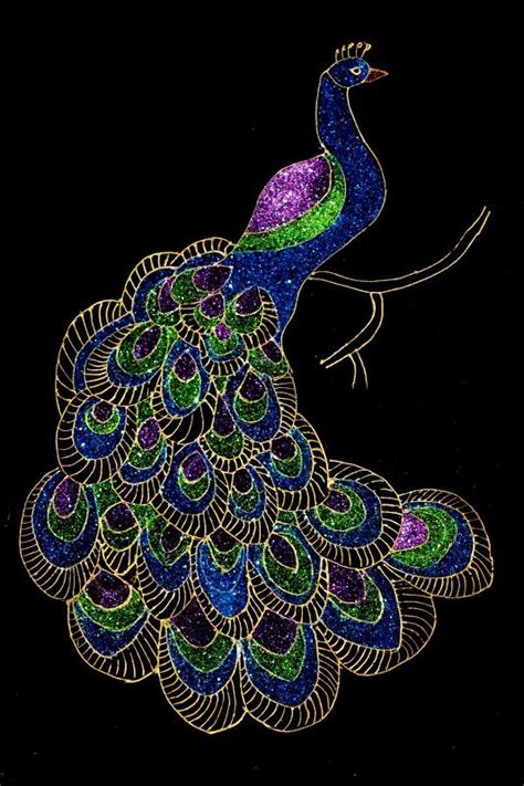 Pin By Sofia Nikiforidou On Πάσχα Dot Art Painting Peacock Crafts