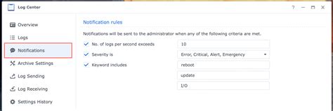 Using Log Center On Synology Nas Storage Alchemist