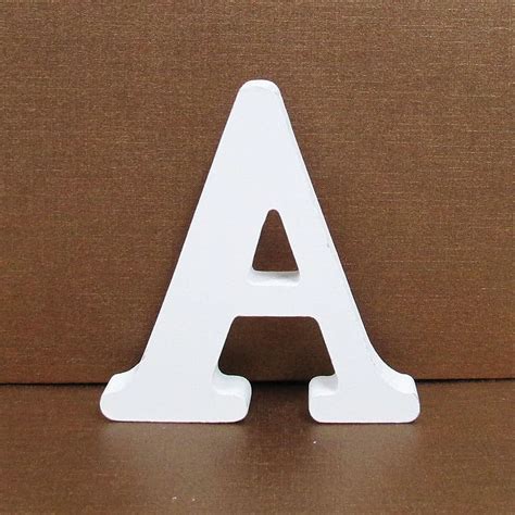 Vikakiooze 2022 Home Decor Clearance Wood Wooden Letters White Alphabet