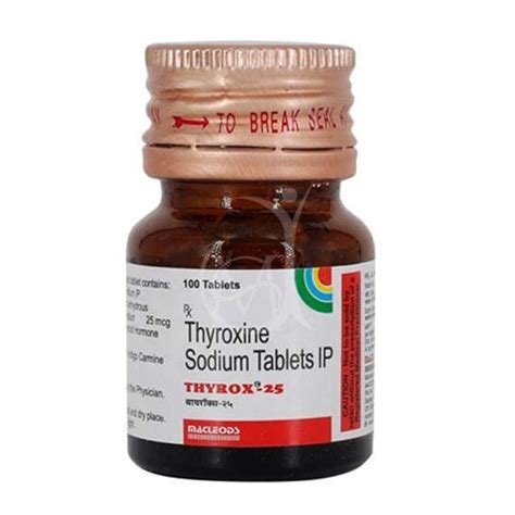 Thyrox 25 Tablet Wholesaler In India Jindal Medical Store