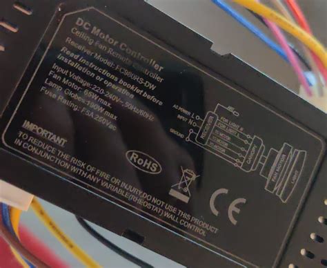 Connected Dc Ceiling Fan Controller Hardware Home Assistant Community