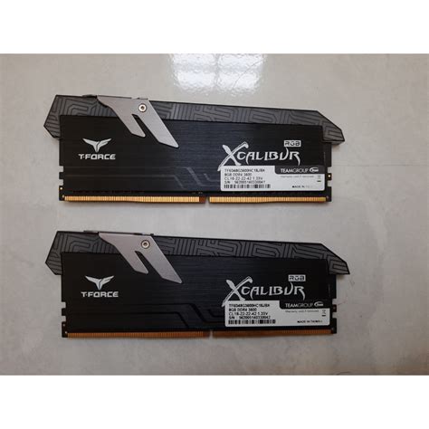 Jual Ram Ddr4 16gb 3600mhz Rgb Team Xcalibur Memory 2x8gb Shopee Indonesia
