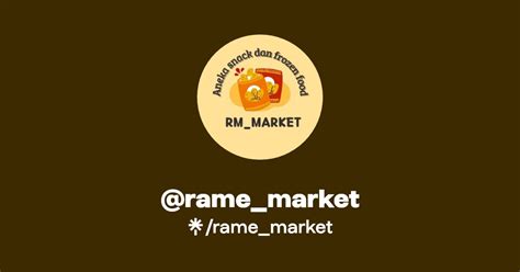 Rame Market Linktree