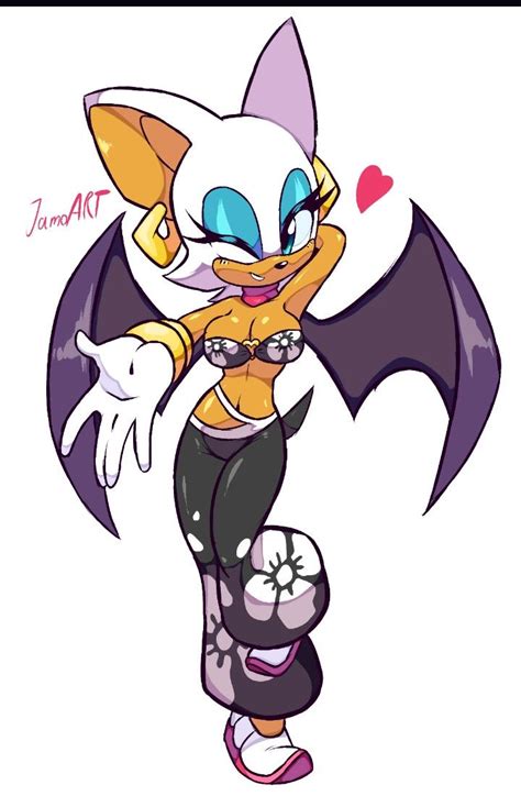 Rouge The Bat Sonic Fan Art